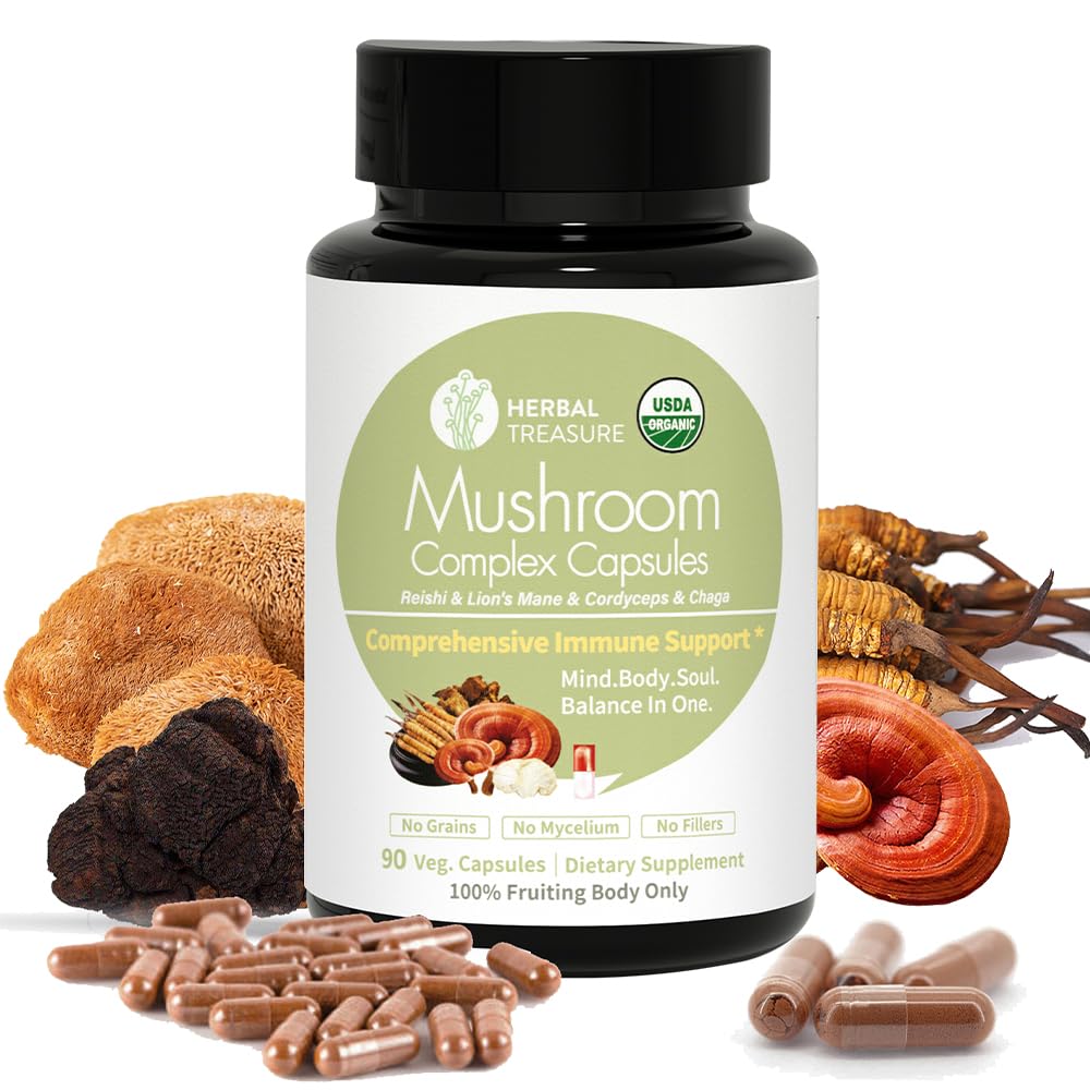organic mushroom complex supplement