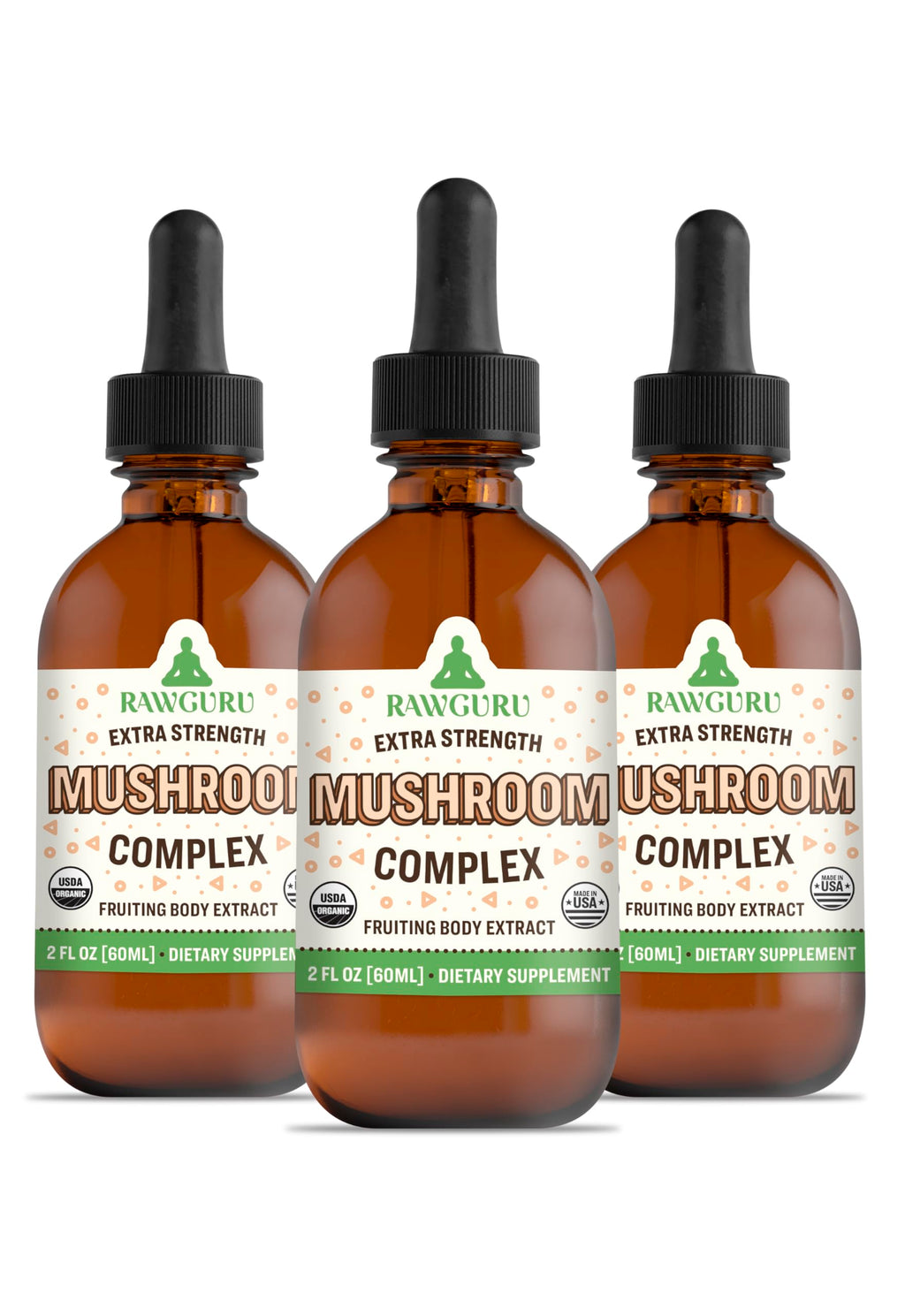 organic mushroom complex tincture benefits