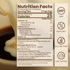 Organic mushroom creamer for lattes