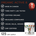 Organic mushroom extract for daily health