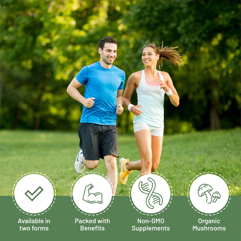 Organic mushroom extract for vitality