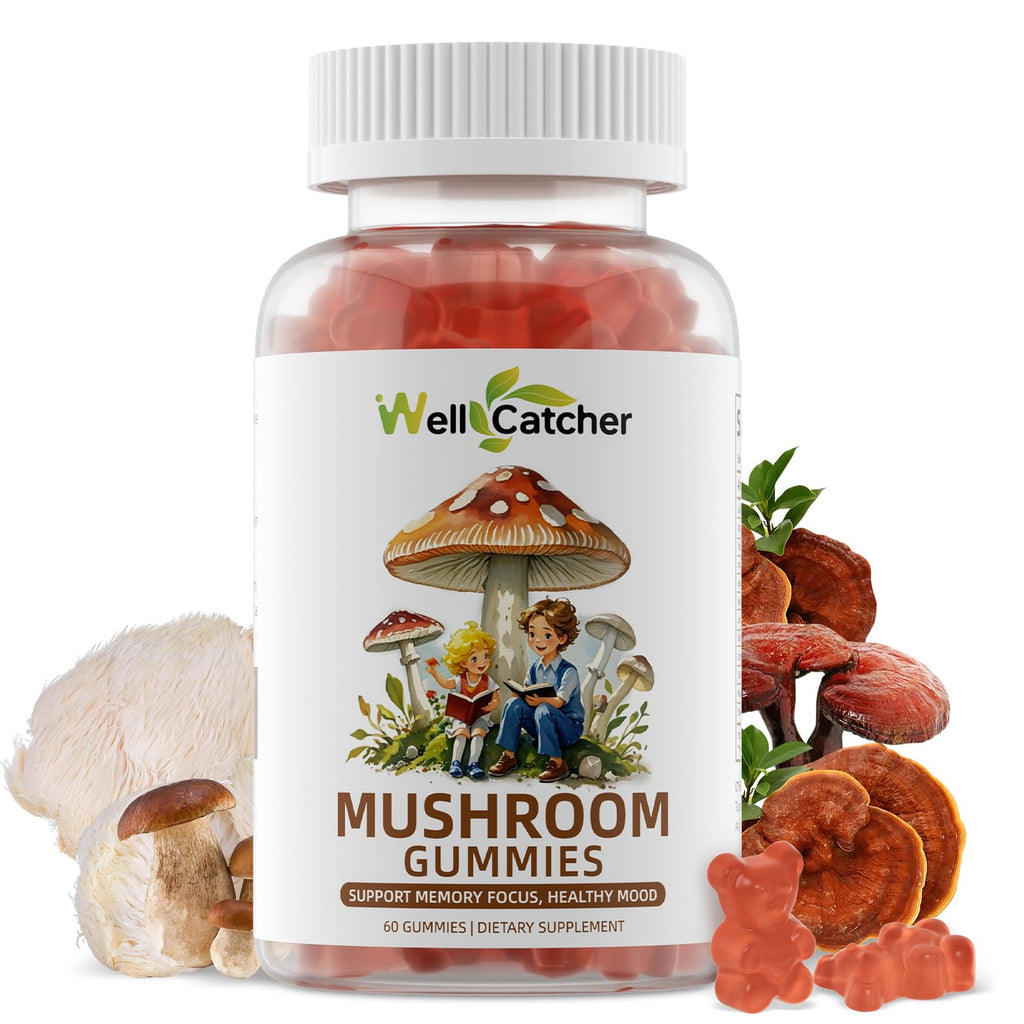 organic mushroom gummies for focus