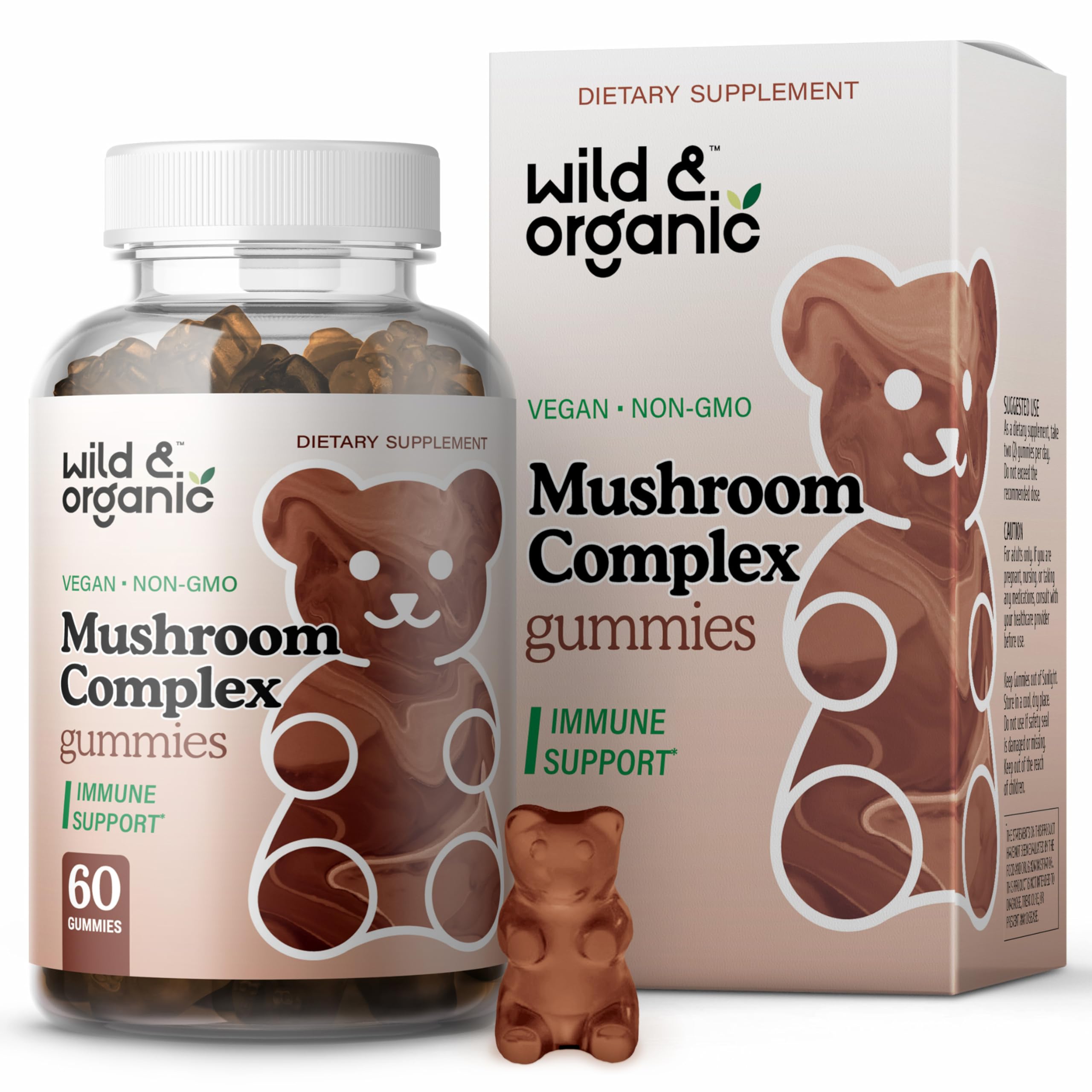 organic mushroom gummies for immunity