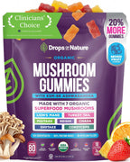 organic mushroom gummies for wellness