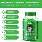 Organic mushroom gummies for wellness