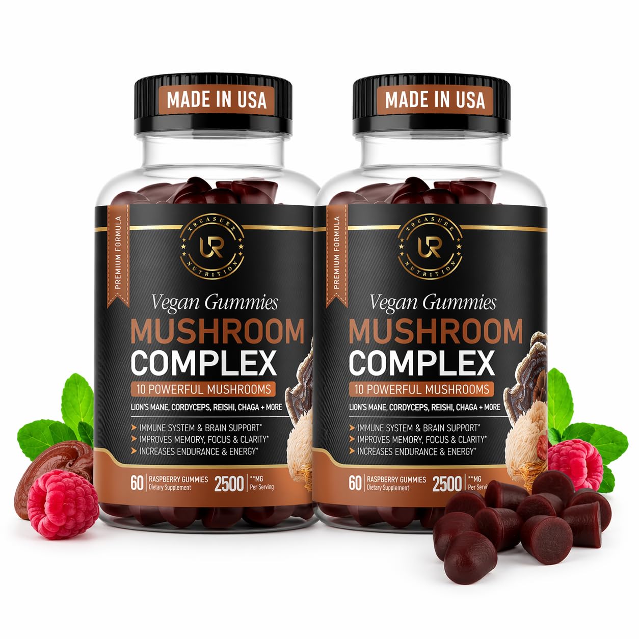organic mushroom gummies for wellness