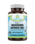 organic mushroom immune support capsules