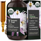 organic mushroom immune support drops