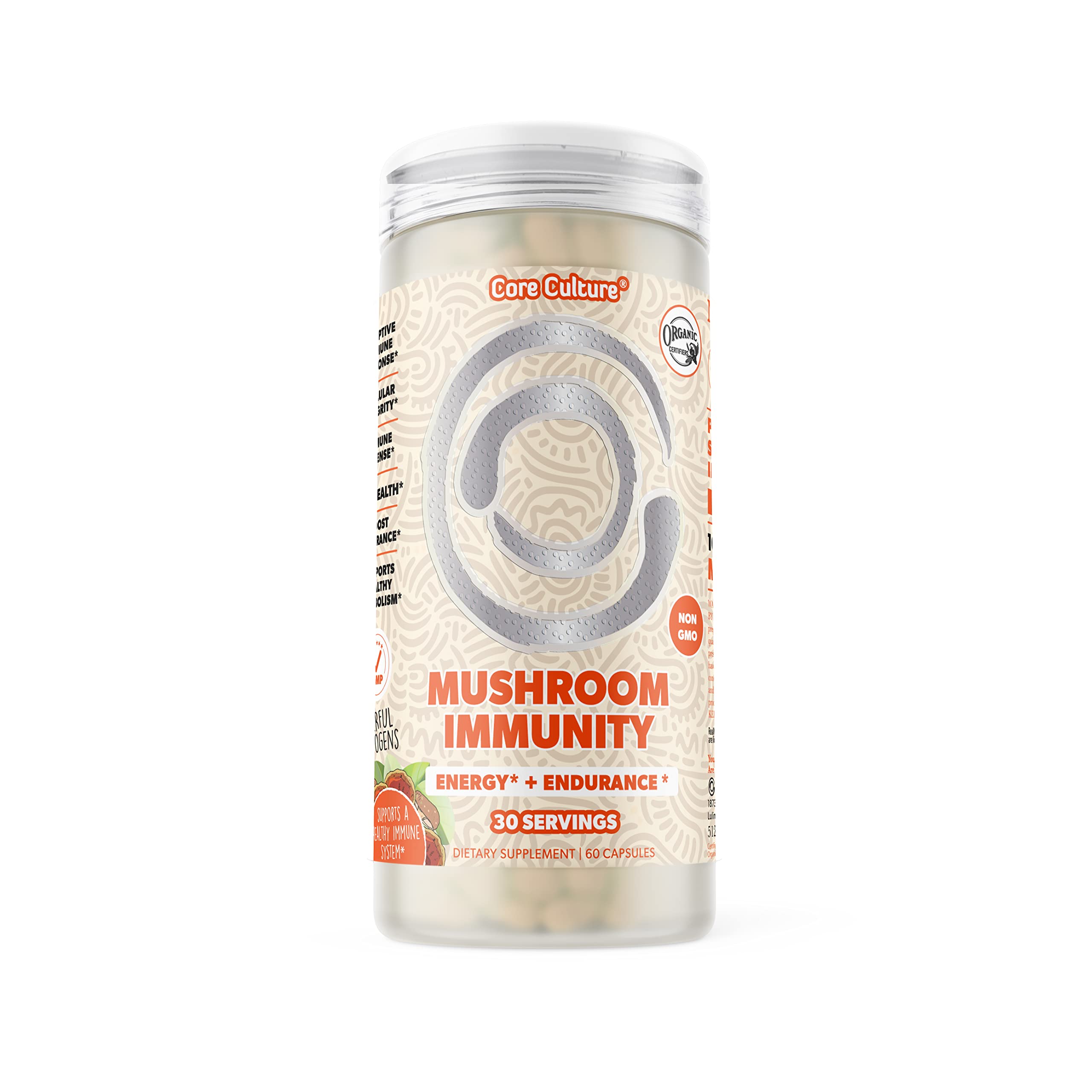 organic mushroom immunity capsules