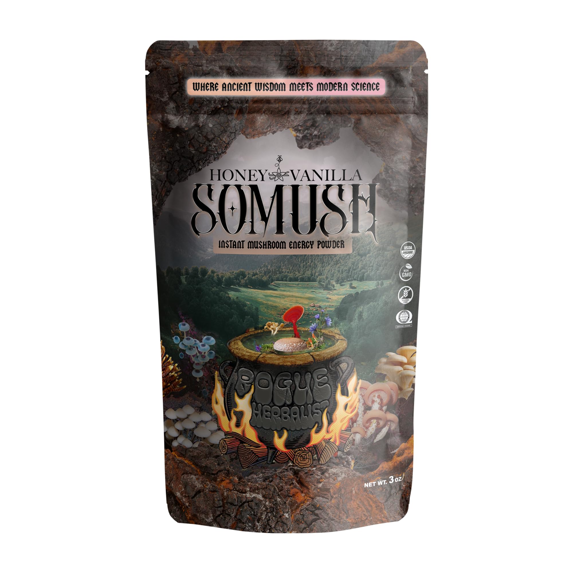 organic mushroom instant coffee blend