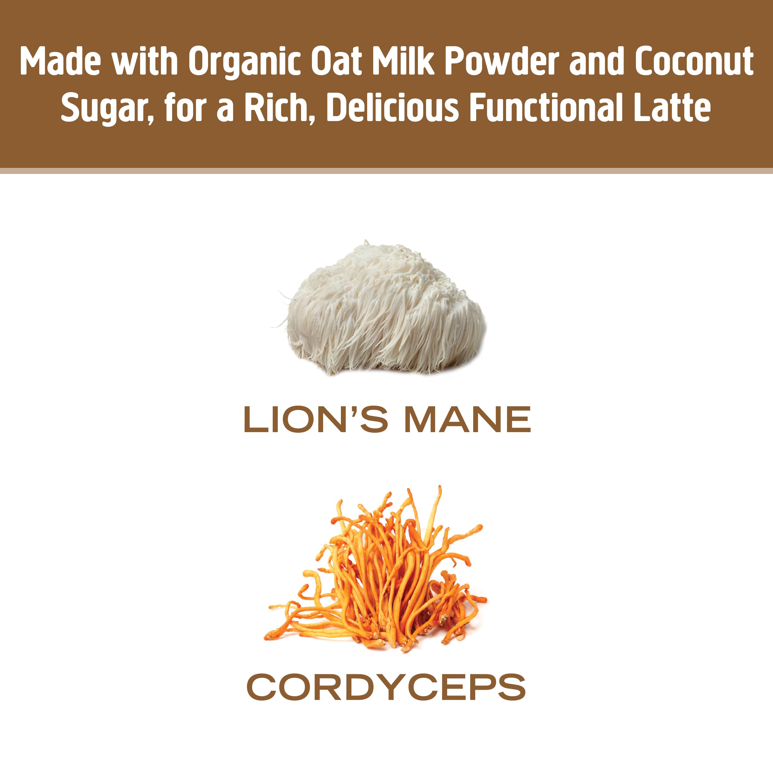 organic mushroom latte mix