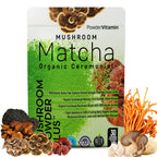 organic mushroom matcha powder benefits