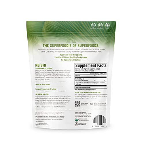 organic mushroom powder for energy boost