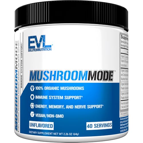 organic mushroom powder for energy boost