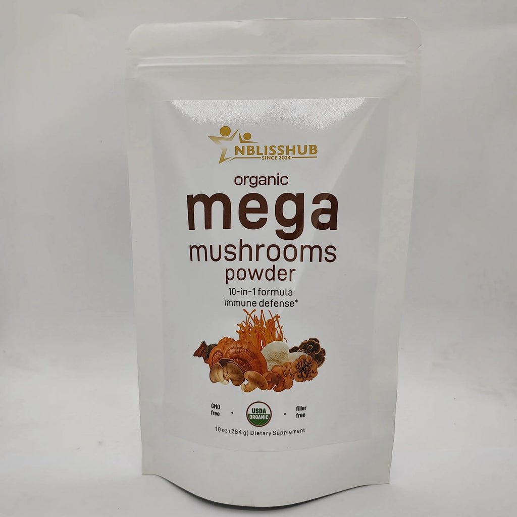 organic mushroom powder for energy