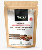 Organic mushroom powder for health