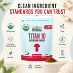 organic mushroom powder for smoothies