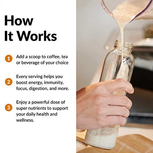 Organic mushroom powder for smoothies