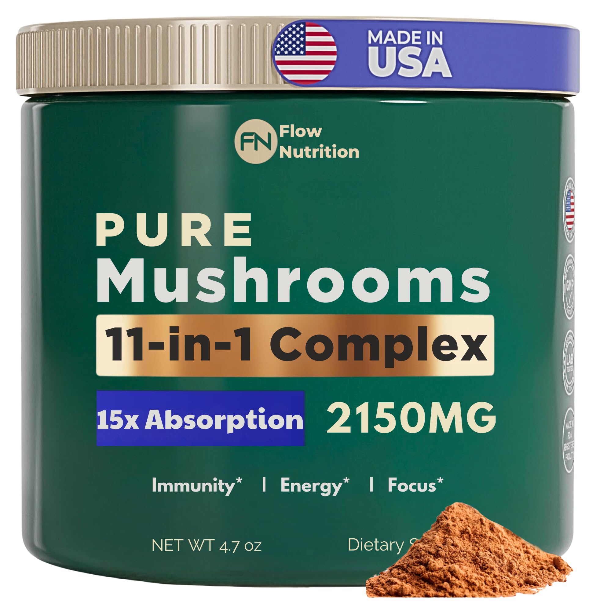 organic mushroom powder for smoothies
