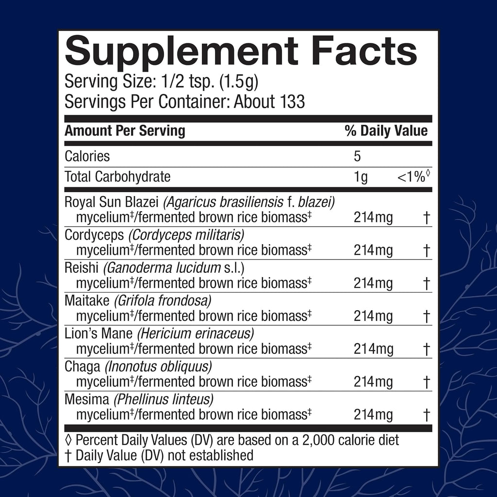 organic mushroom powder for wellness