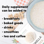 Organic mushroom powder for wellness