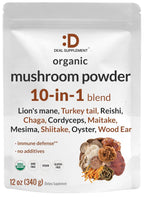 organic mushroom powder for wellness