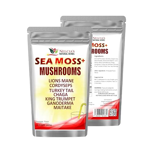 Organic mushroom powder for wellness