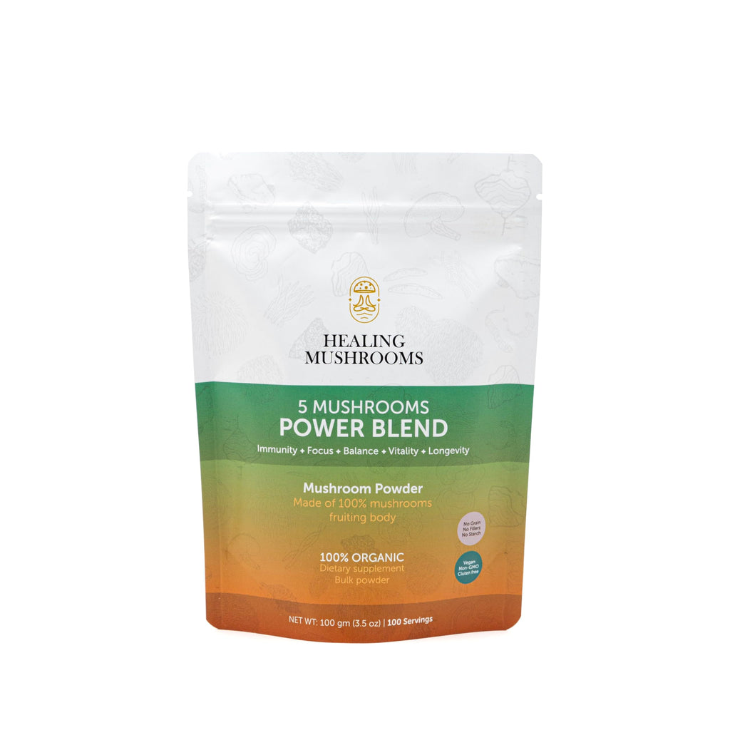 organic mushroom power blend