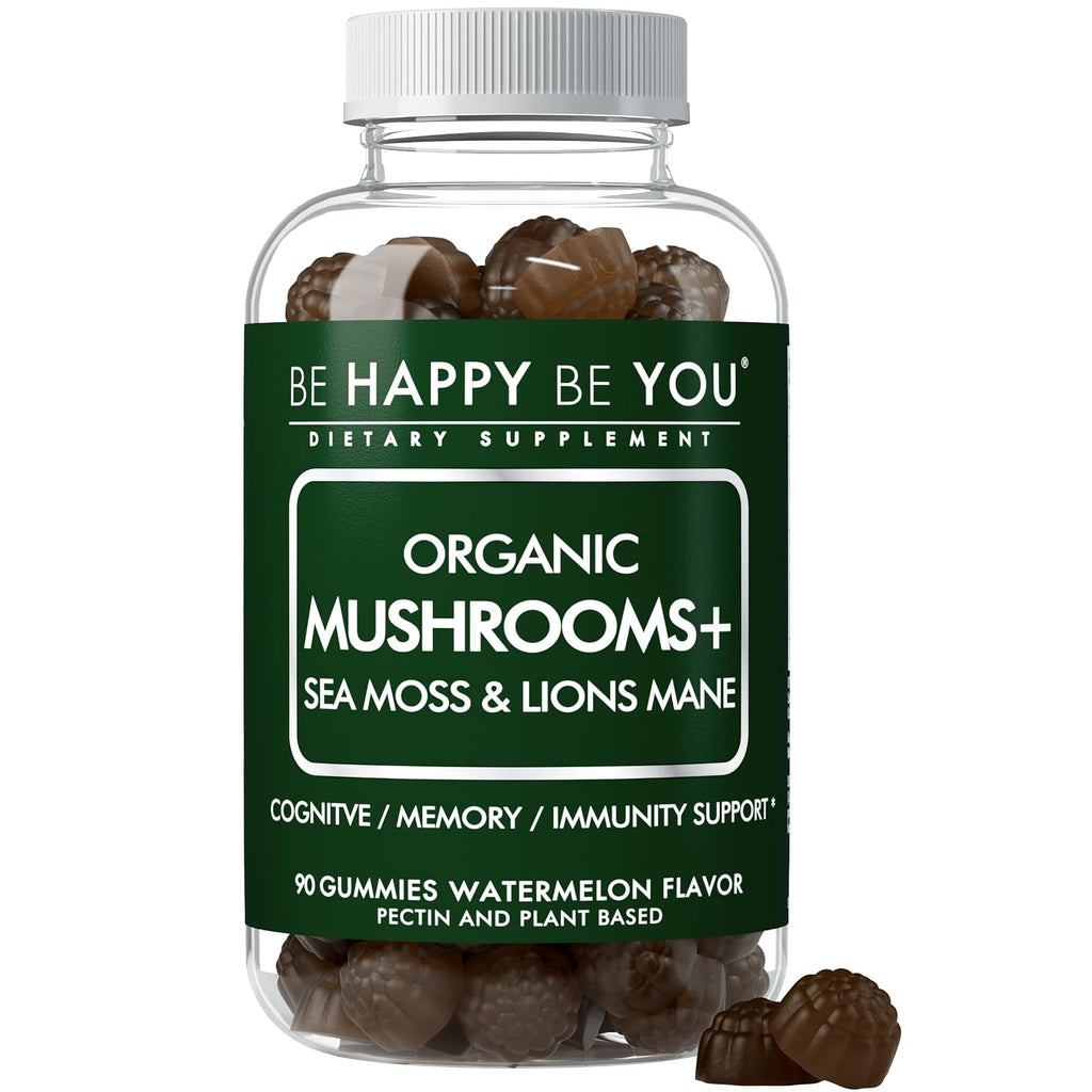 organic mushroom sea moss gummies