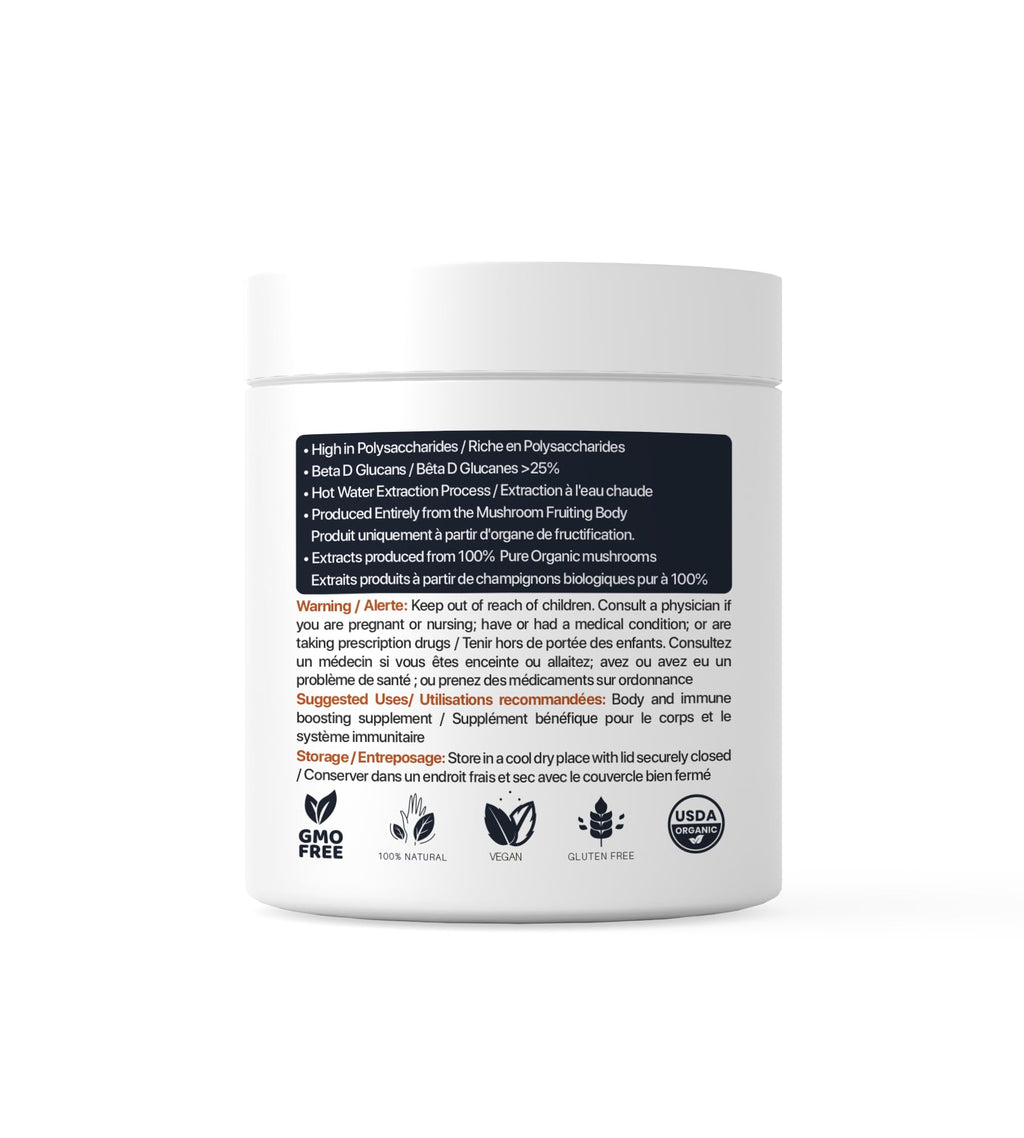 organic mushroom supplement benefits