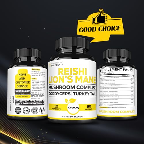 Organic mushroom supplement for daily use