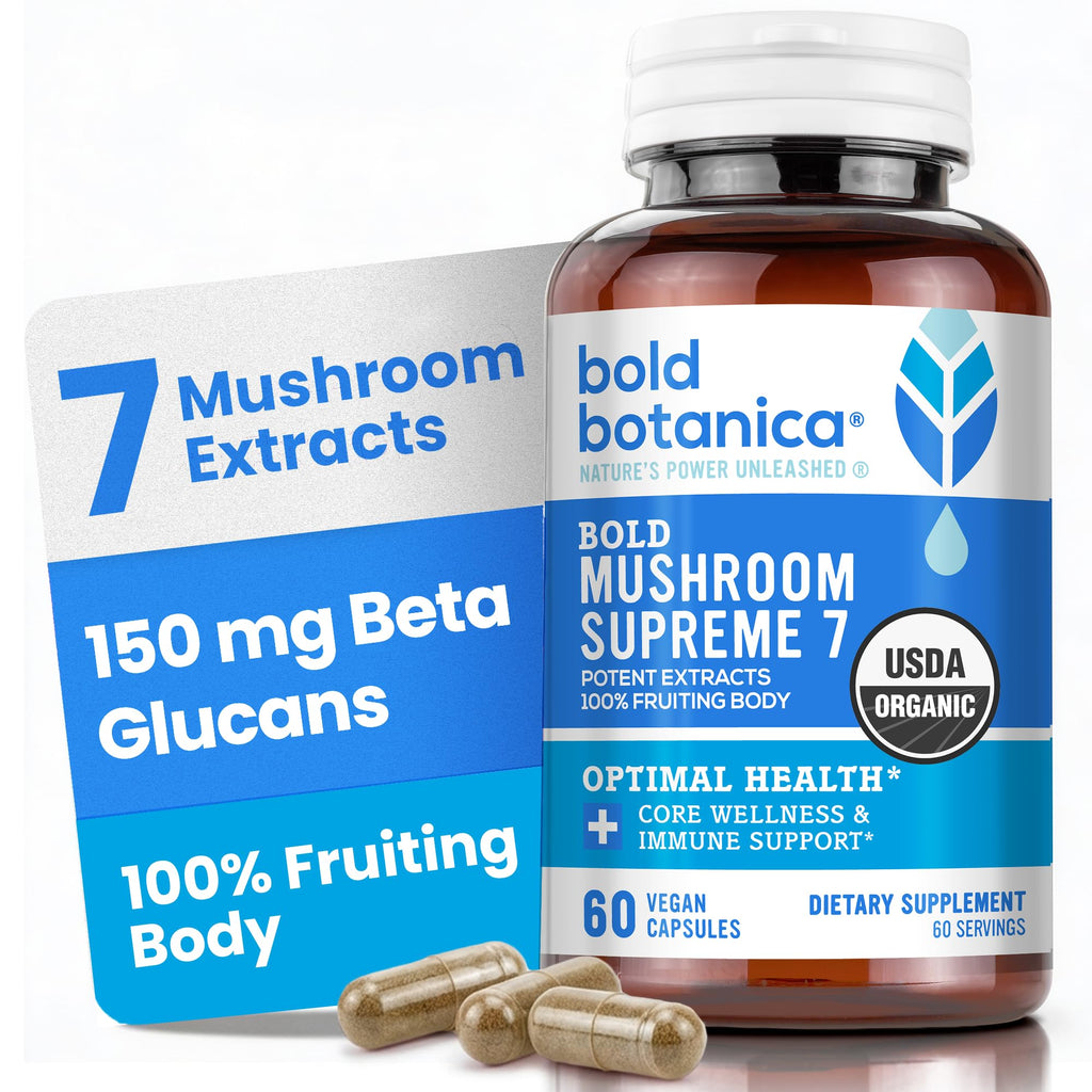 organic mushroom supplement for immunity