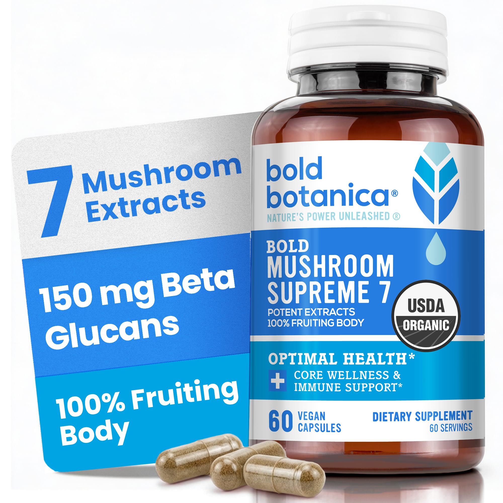 organic mushroom supplement for immunity