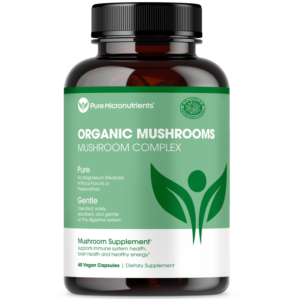 organic mushroom supplement for immunity