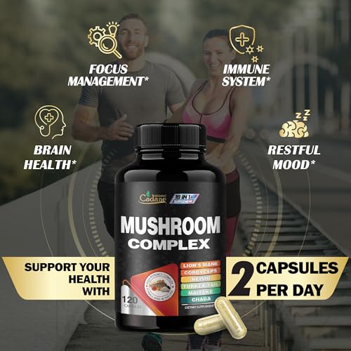 organic mushroom supplement for vitality