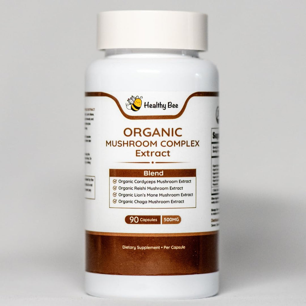 Organic mushroom supplement for wellness