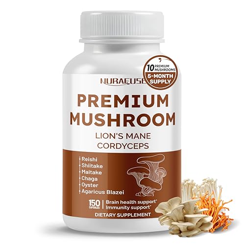 Organic mushroom supplement for wellness