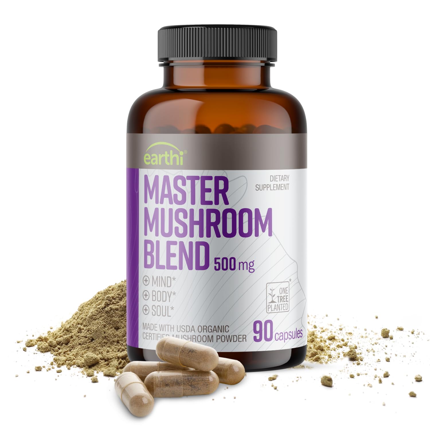 organic mushroom supplement for wellness