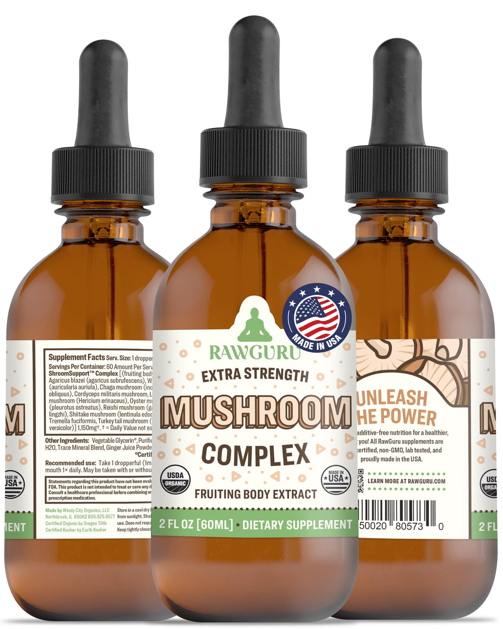 organic mushroom tincture for immunity