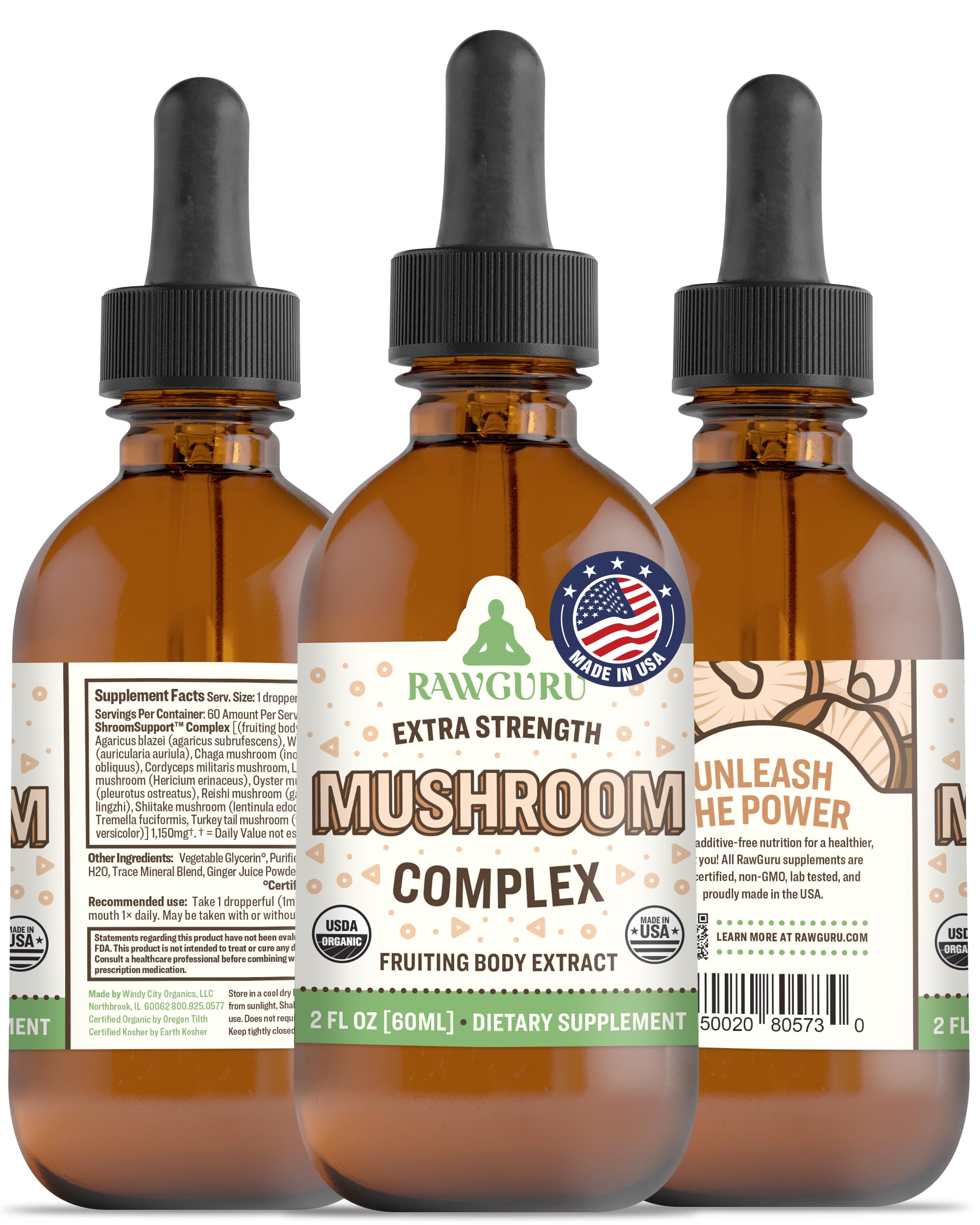 organic mushroom tincture for immunity