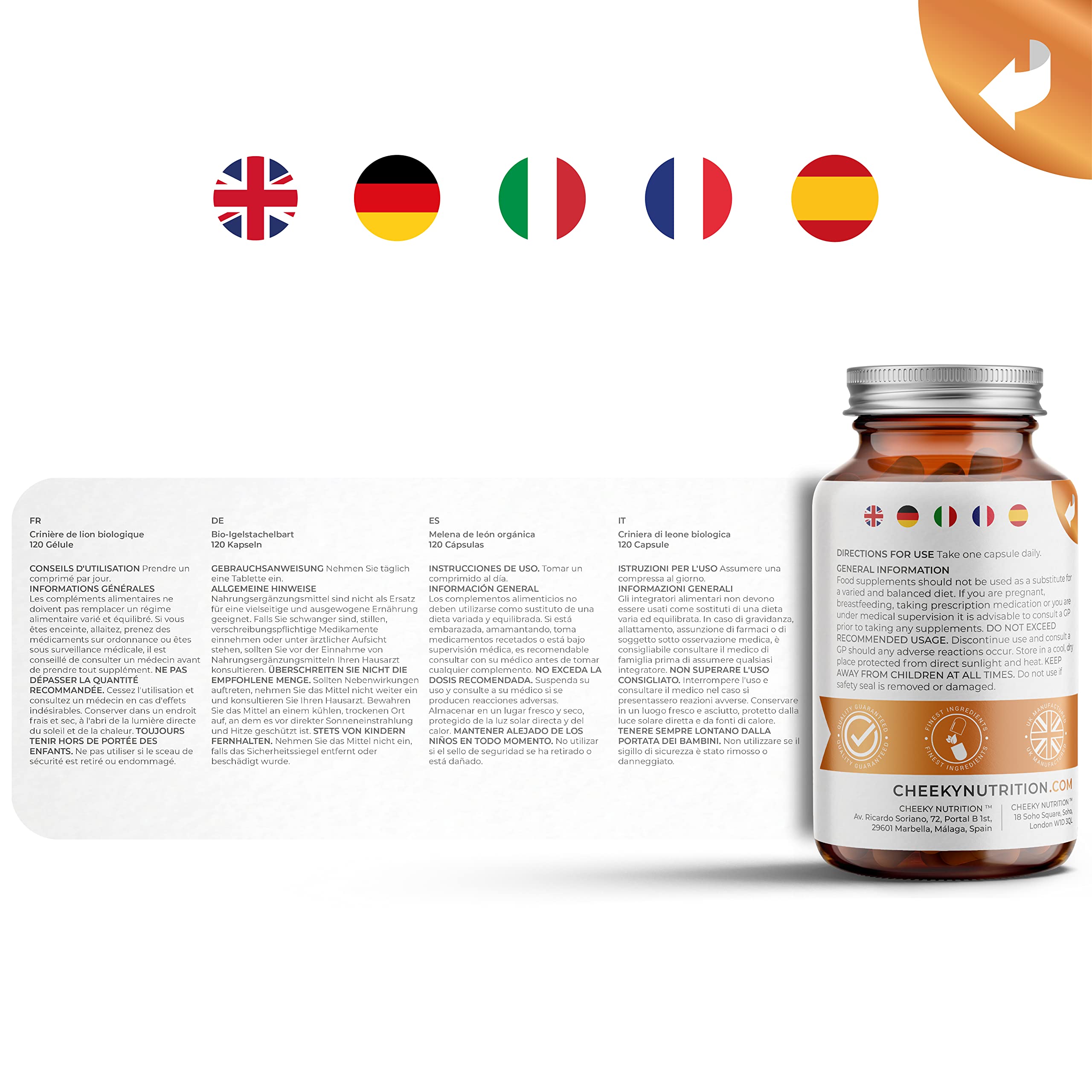 Organic mushrooms for better memory