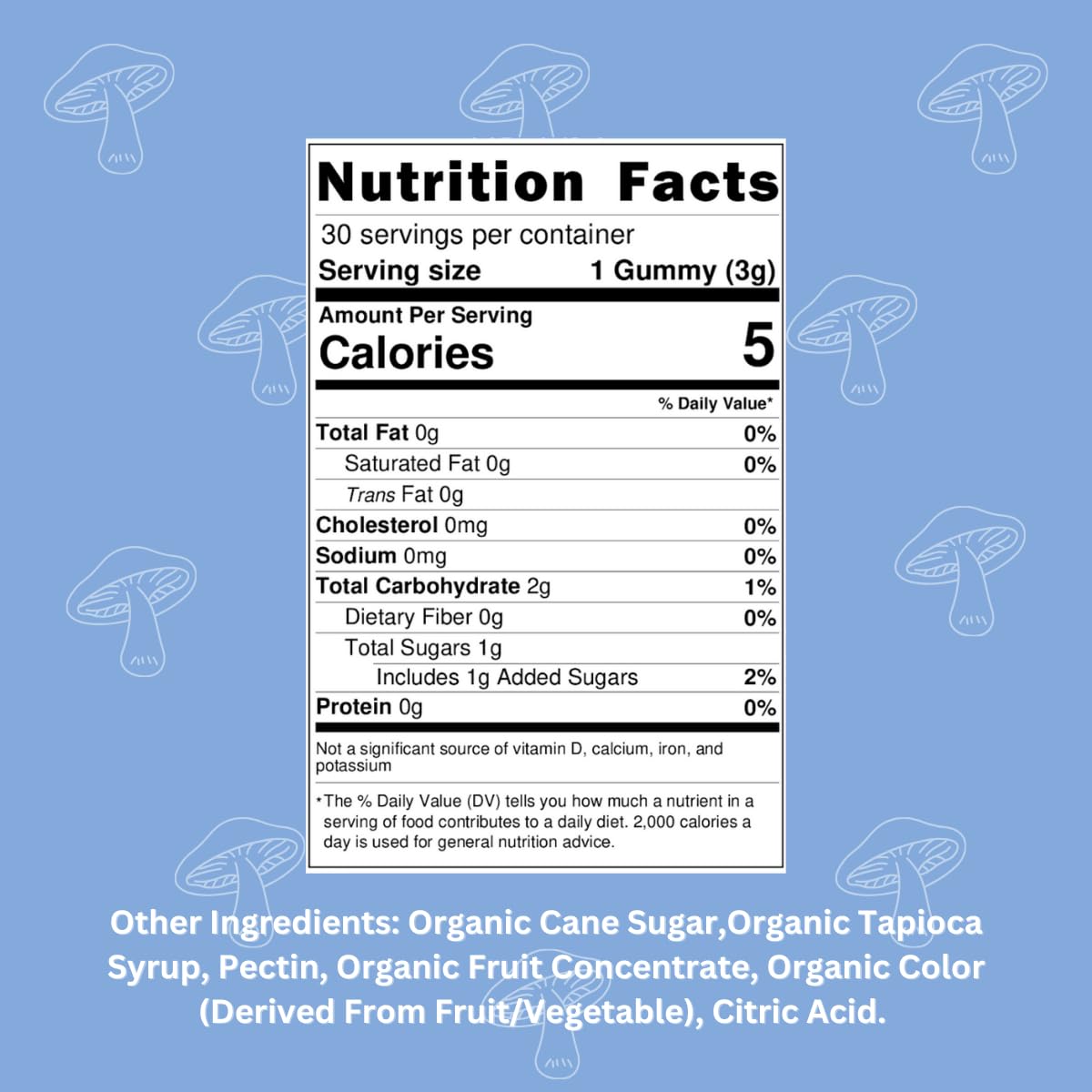 Organic mushrooms for better sleep