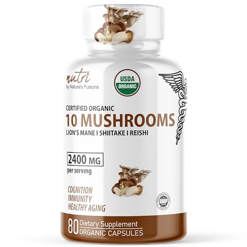 organic mushrooms for cognitive support
