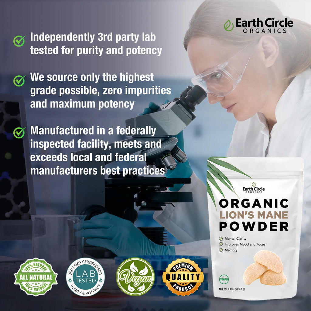Organic mushrooms for daily wellness