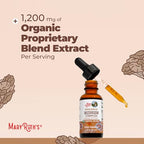 Organic mushrooms for enhanced focus
