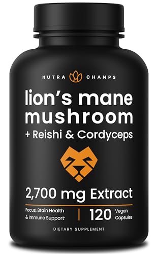 Organic mushrooms for enhanced focus