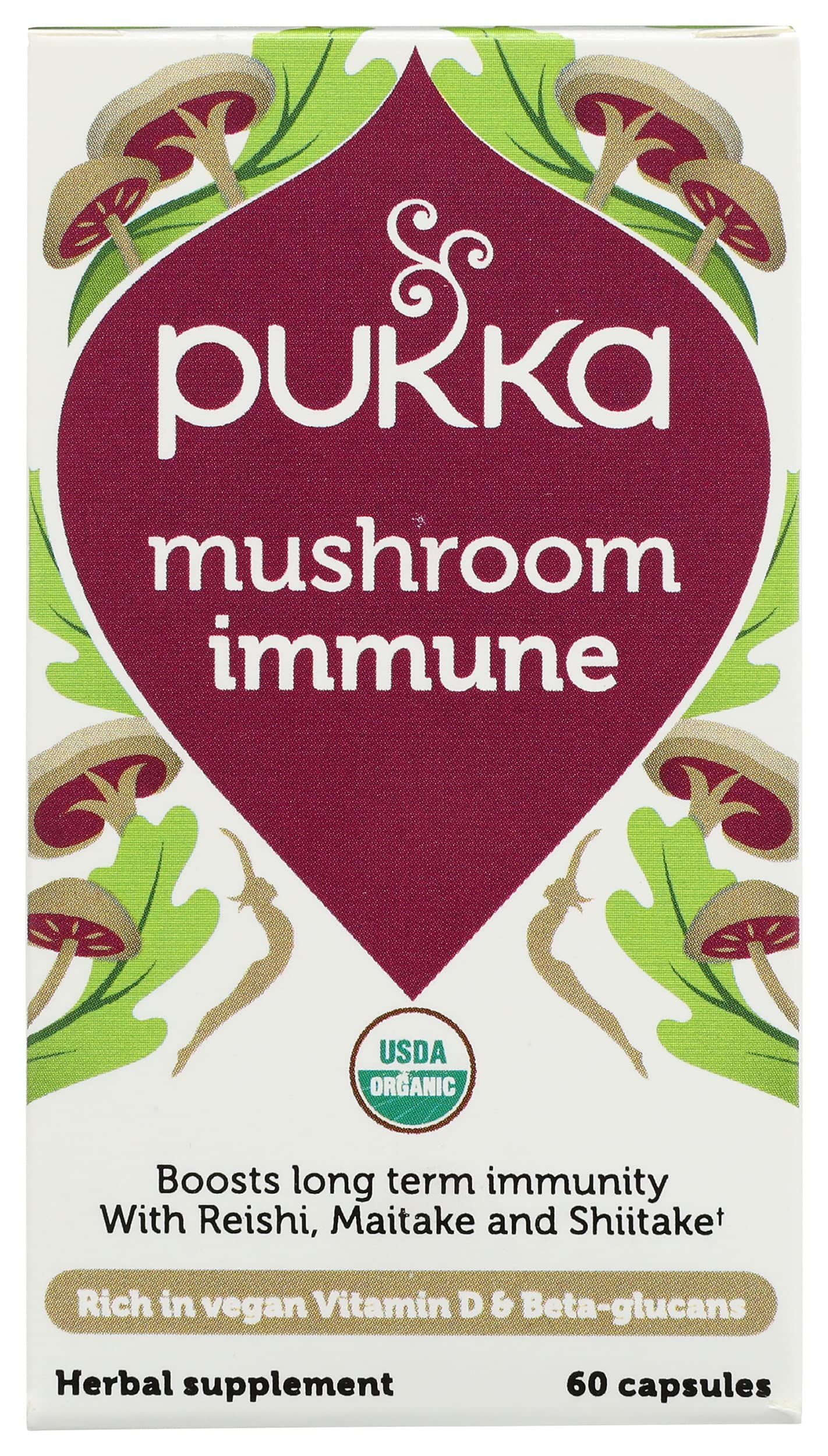 Organic mushrooms for enhanced wellness