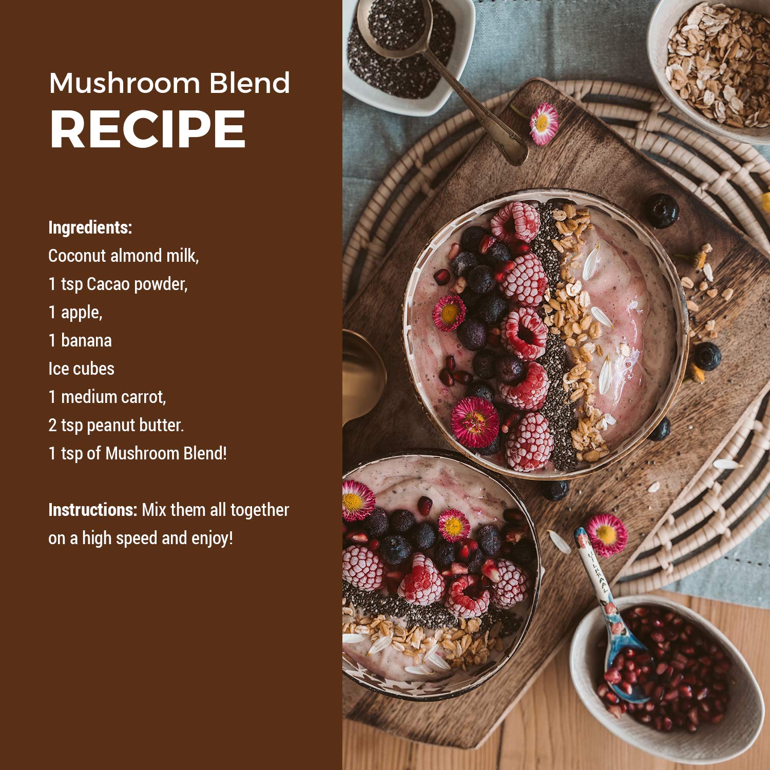 organic mushrooms for holistic health