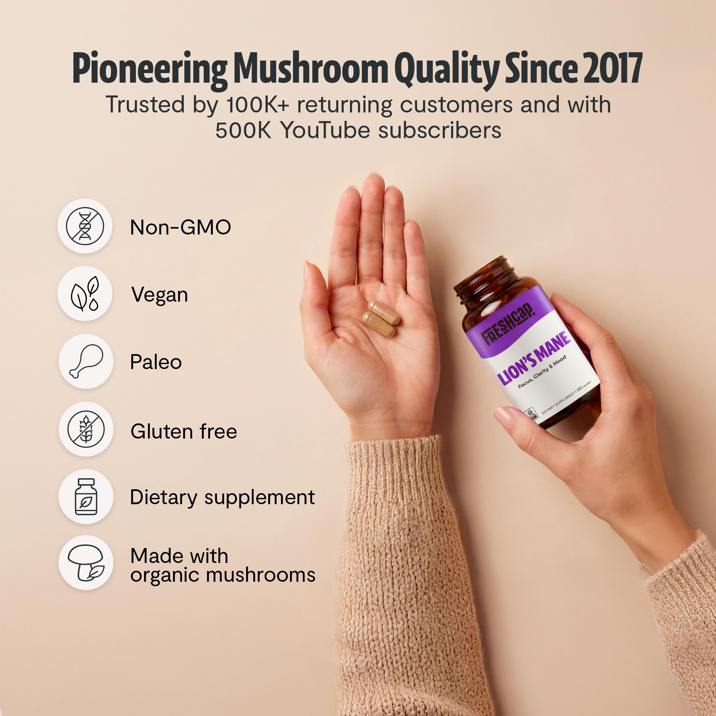 organic mushrooms for holistic health