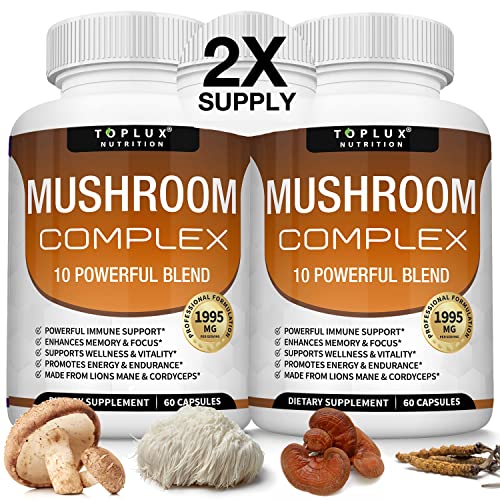 Organic mushrooms for immune support